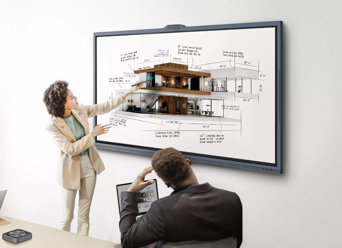 Màn Hình Tương Tác Maxhub V6530 - 65 Inch, Camera Kép, Âm Thanh Chất ...